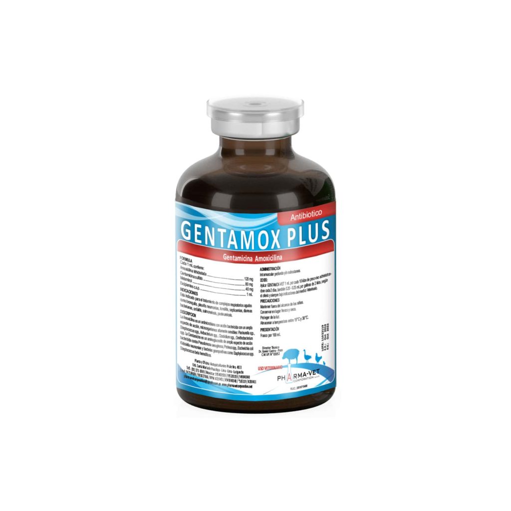 GENTAMOX PLUS - Pharmavet Corporation SAC